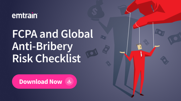 Global Anti-Bribery and FCPA Compliance Checklist | Emtrain