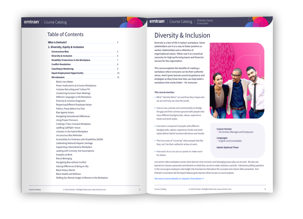Emtrain Course Catalog - Emtrain