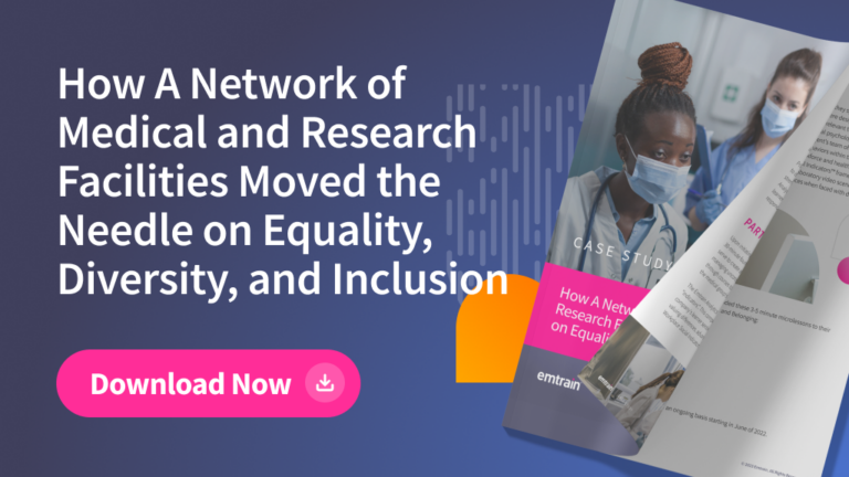 DEI Training Case Study: Medical Research Institute - Emtrain