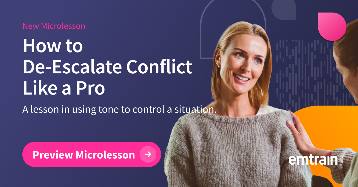 De-Escalating Conflict Using Positive Language - Emtrain